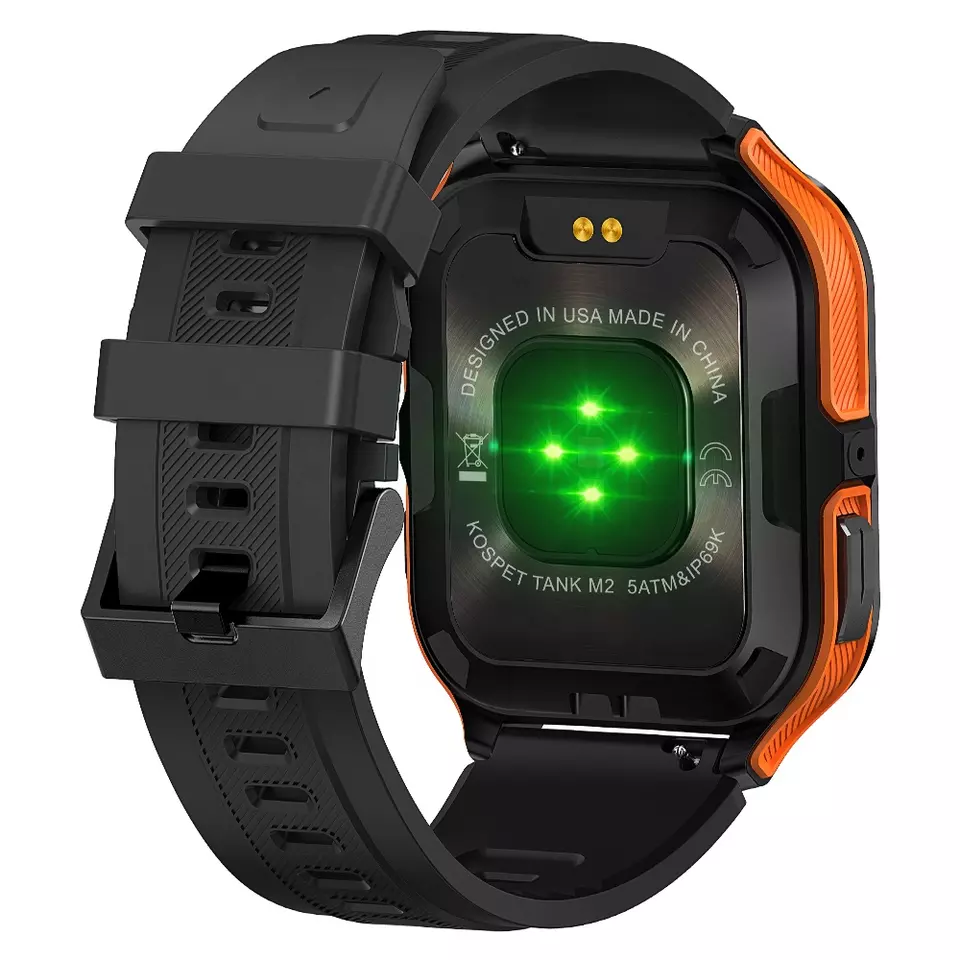 KOSPET TANK M2 Smart Watch Rugged 1.85 Inch Bluetooth Calling Outdoor ...