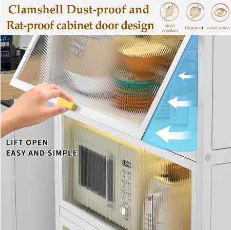 4 Layer Floor Standing Kitchen Storage Rack - Buy Online at Best Price ...