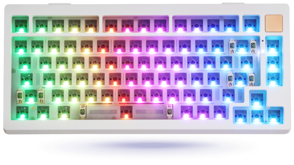 KiiBOOM Moonshadow 81 Aluminum VIA/QMK USB-C Wired Hot-Swappable ...