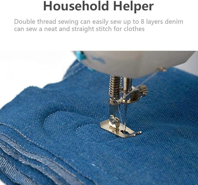 Portable Sewing Machine, mini Beginner Electronic Quilting Machine ...