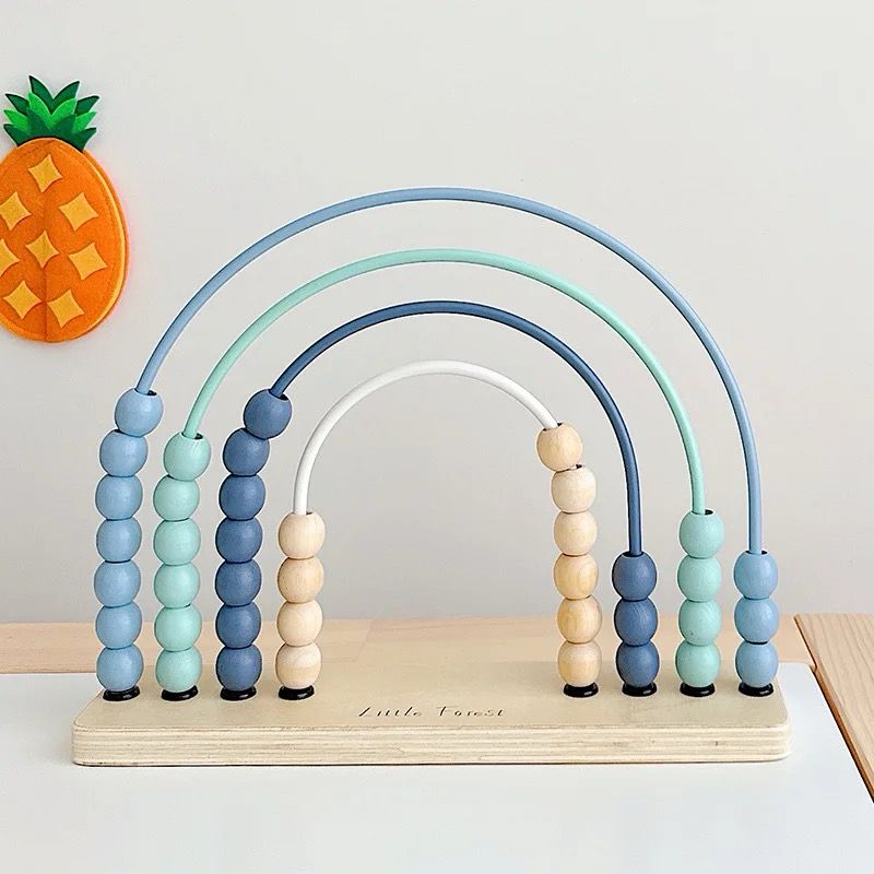Woody Buddy - Rainbow Abacus - Blue - Buy Online at Best Price in UAE ...