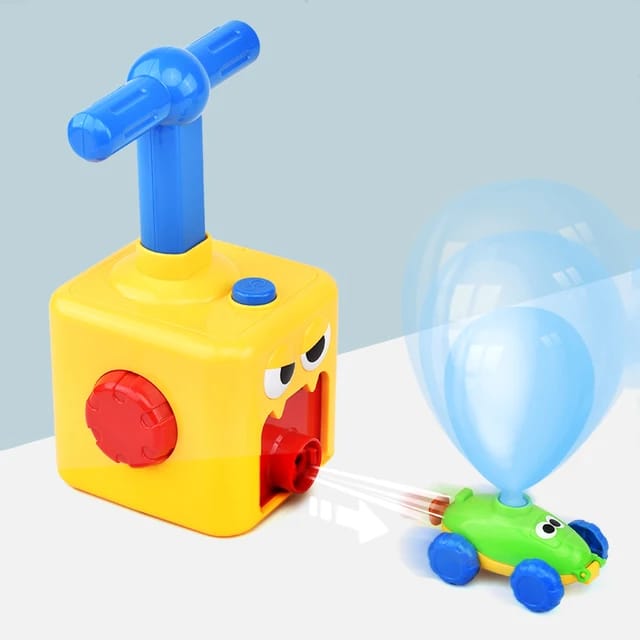 Power Balloon Car Toy for Kids, Balloon Powered Car Children's Science ...