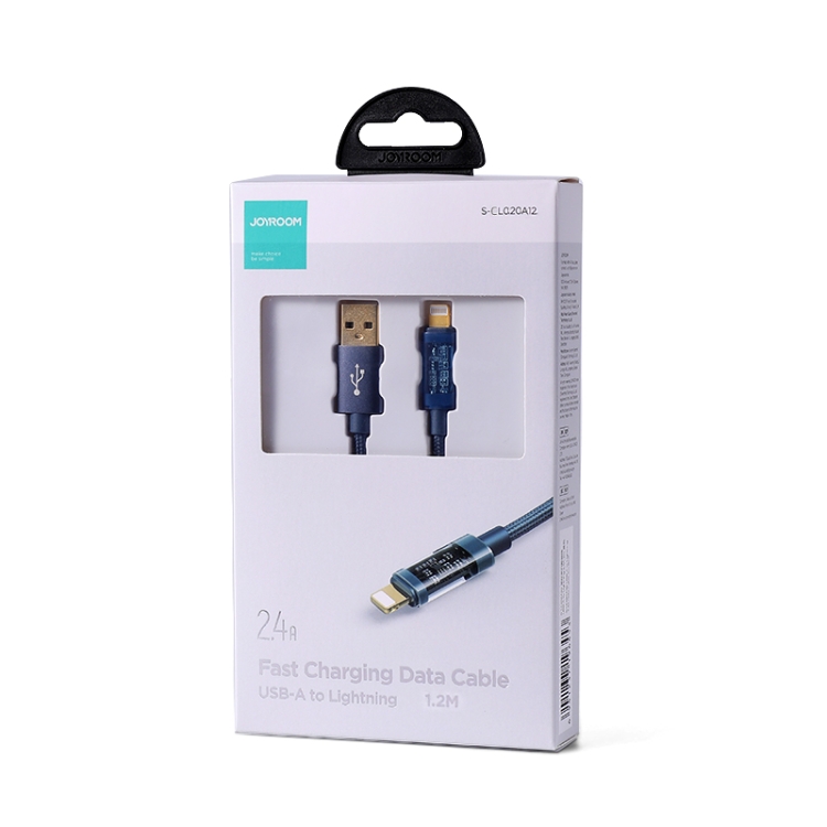 JOYROOM S-UL012A12 USB-A to 8 Pin 2.4A Sync Data Cable - Buy Online at ...