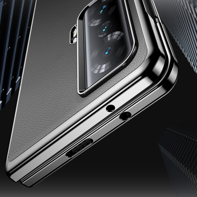 Electroplating Plain Leather Folding Phone Case - Buy Online at Best ...