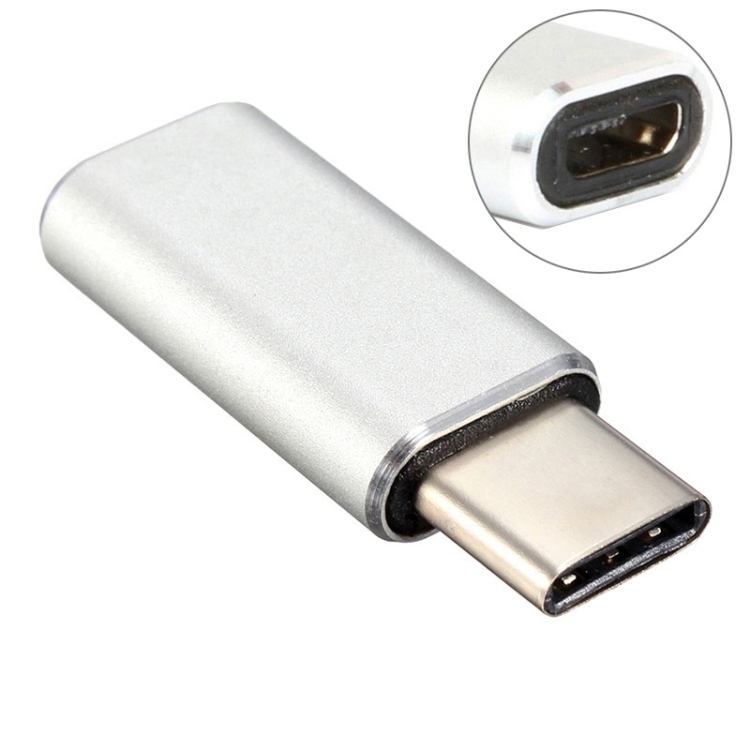 Aluminum Micro USB to USB 3.1 Type-C Converter Adapter - Buy Online at ...