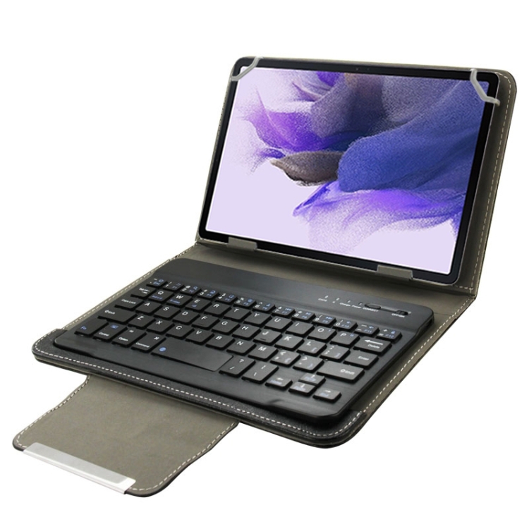 Universal Leather Tablet Case with Separable Bluetooth Keyboard and ...