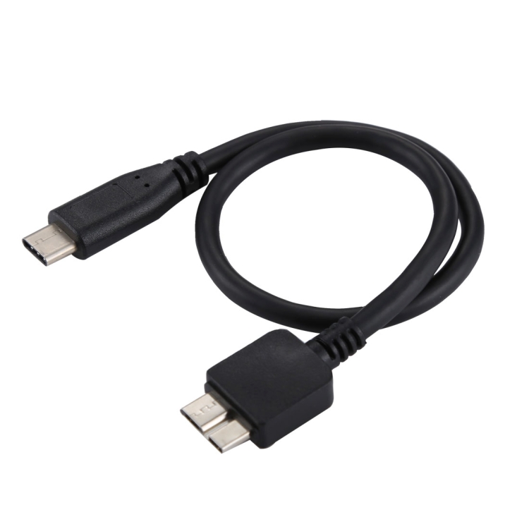 USB-C / Type-C Male to Micro B Male Adapter Cable, Total Length: about ...