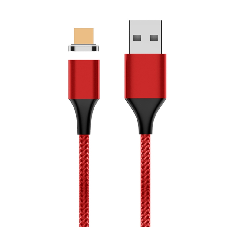 M11 5A USB to Micro USB Nylon Braided Magnetic Data Cable, Cable Length ...