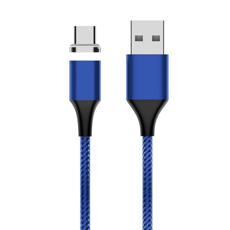 M11 5A USB to USB-C / Type-C Nylon Braided Magnetic Data Cable, Cable ...