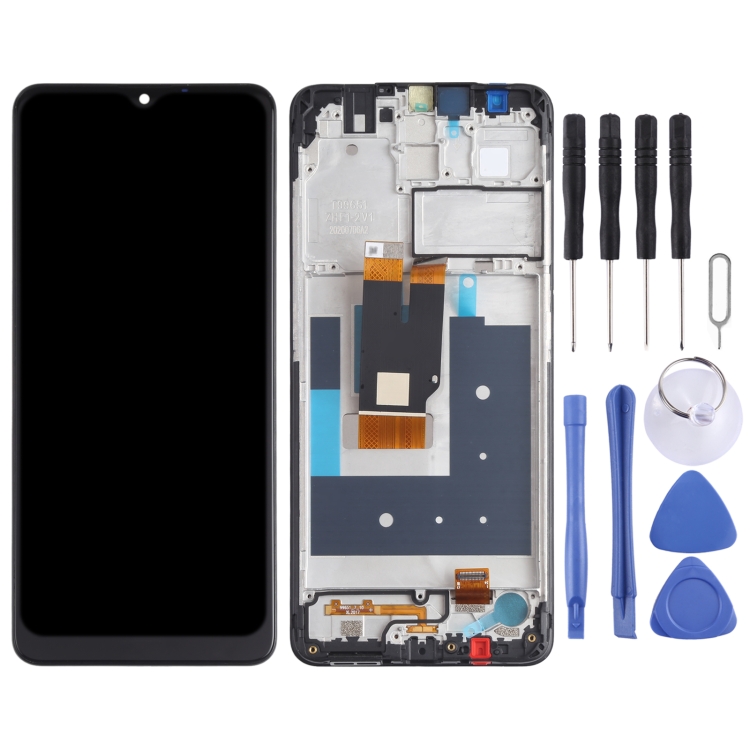 LCD Screen and Digitizer Full Assembly with Frame for Nokia 2.4 TA-1277 ...
