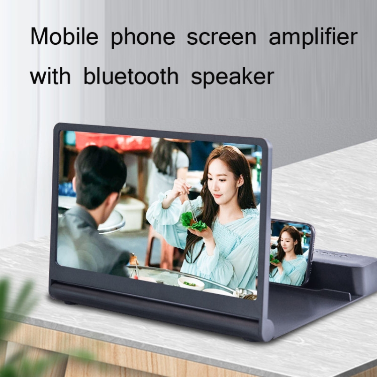 3D High-Definition Mobile Phone Screen Amplifier With Bluetooth Speaker ...