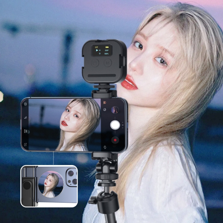 Mobile Phone Rear Camera Magnetic Selfie Mirror HD Reflective Phone ...
