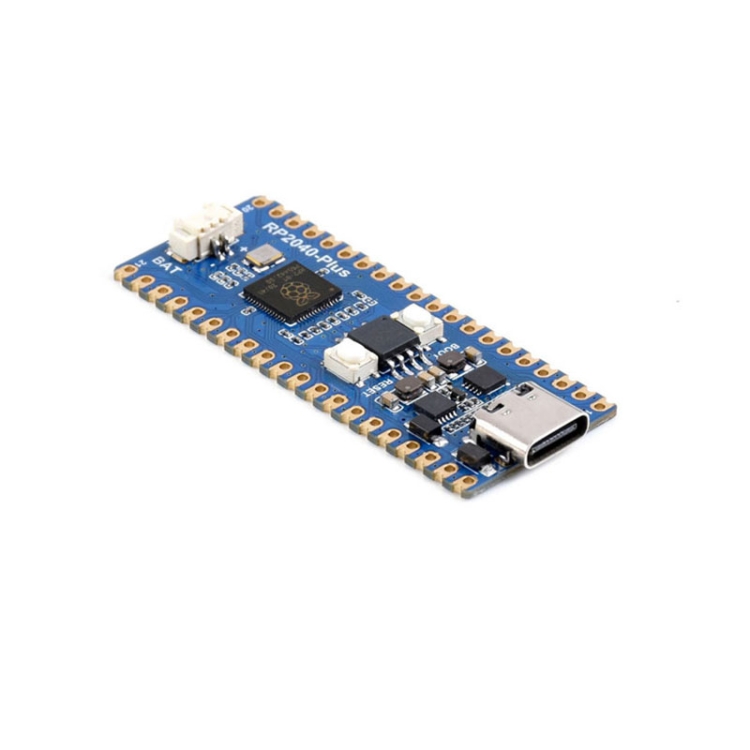 Waveshare RP2040-Plus Pico-like MCU Board Based on Raspberry Pi MCU RP2040, without Pinheader ...