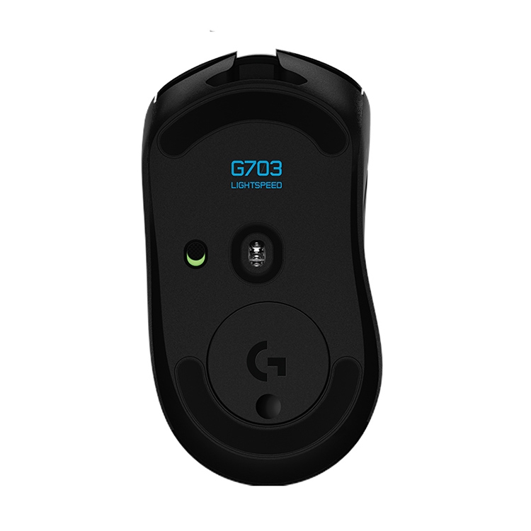 Logitech G703 LIGHTSPEED 16000 DPI 6 Programmable Buttons HERO 16K ...