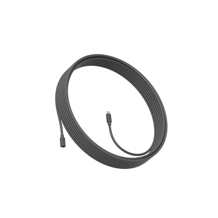 Logitech CC4000E Extension Microphone Extension Cable, Cable Length ...