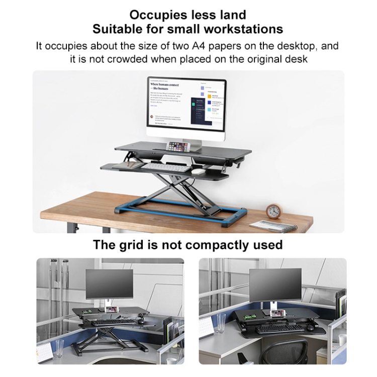 Foldable Standing and Liftable Computer Desk Workbench - Buy Online at ...