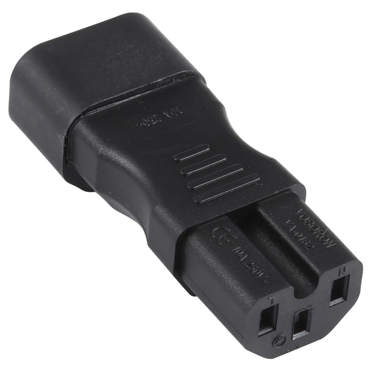 C13 to C15 Groove AC Power Plug Adapter Converter Socket - Buy Online ...