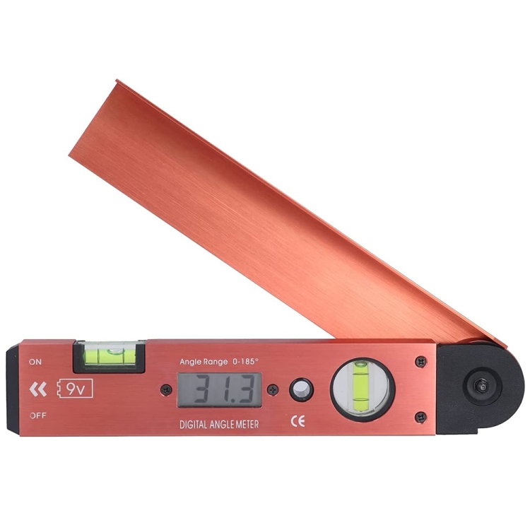 Digital LCD Display Angle Meter with Spirit Level - Buy Online at Best ...