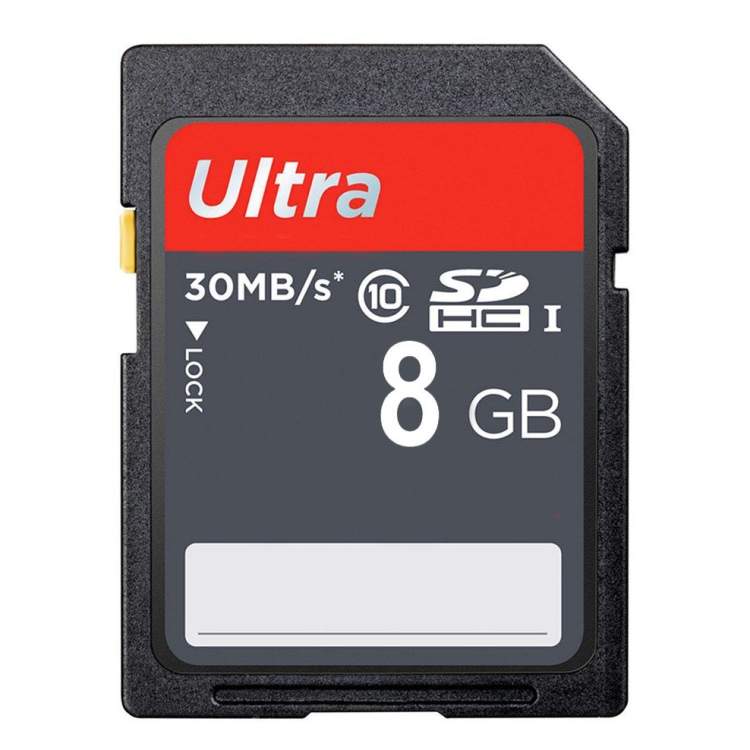 8GB Ultra High Speed Class 10 SDHC Camera Memory Card (100% Real ...