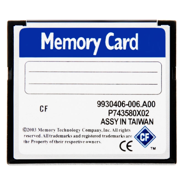 Compact Flash Digital Memory Card (100% Real Capacity) - Buy Online at ...