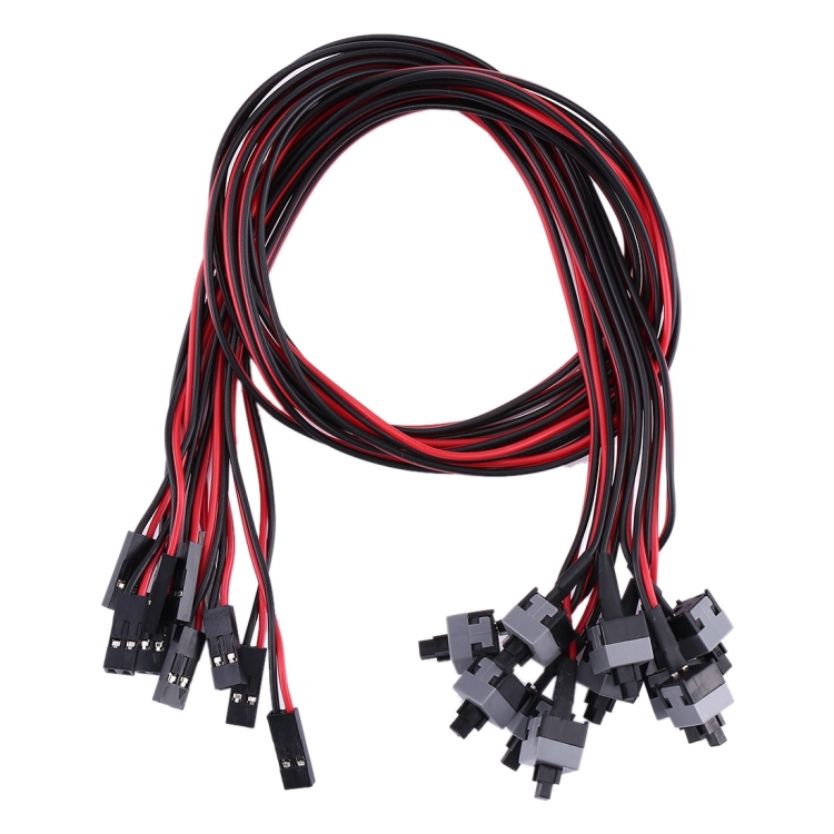 10 PCS Computer Chassis Power Switch Cable - Buy Online at Best Price ...