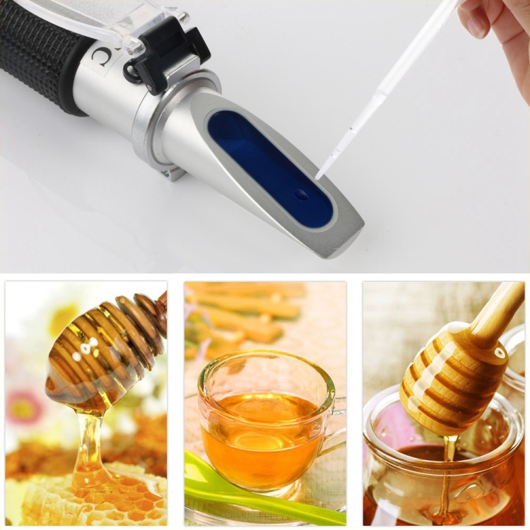High Concentration Brix Be Water 3 in 1 58%~92% Honey Refractometer ...