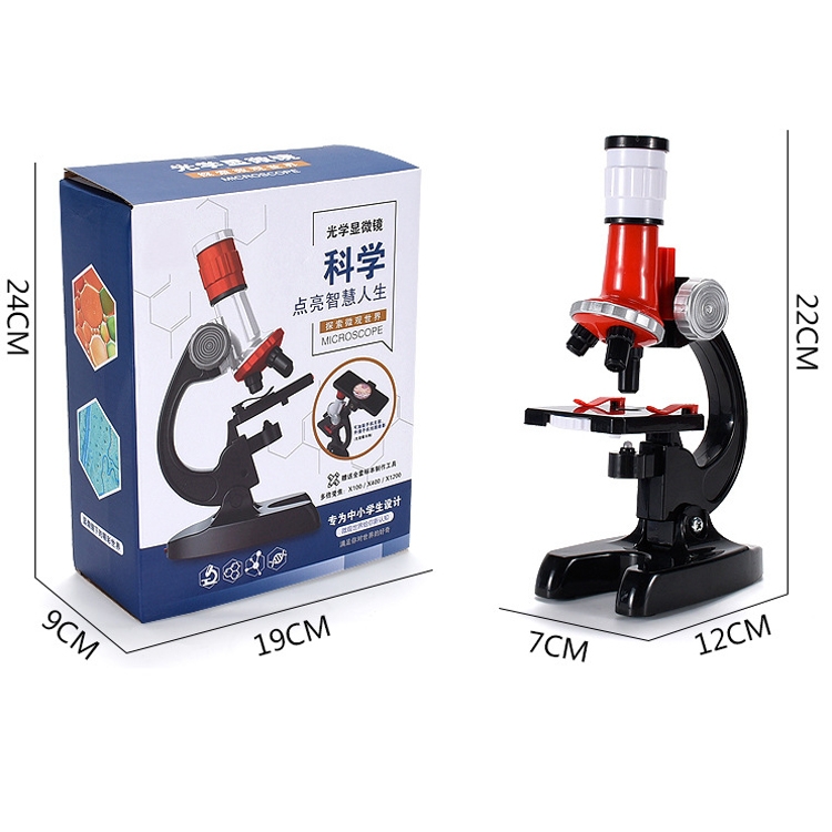HD 1200 Times Microscope Toys Primary School Biological Science ...