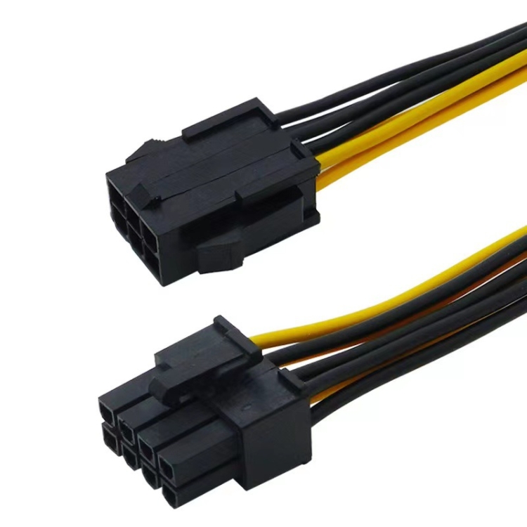 CPU 6 Pin To 8 Pin Graphics Card Computer Motherboard Power Cable - Buy ...