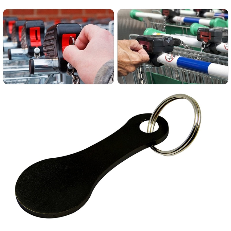 Metal Key Ring Shopping Trolley Tokens Removable Shopping Trolley Keys ...