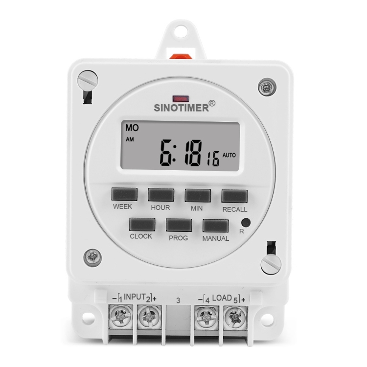 Smart Digital 7 Days Programmable Timer Switch 16a Controller With