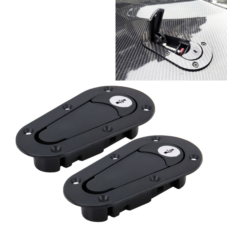 A Pair Car Modified Hood Lock General Racing Car Cover Lock with Keys ...
