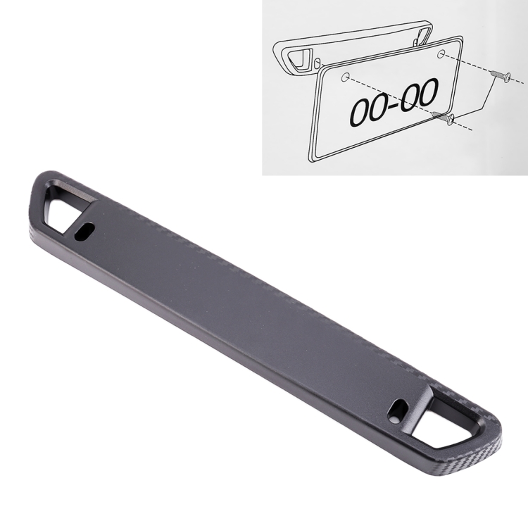 Universal Car License Holder Number Plate Frame Carbon Fiber License ...