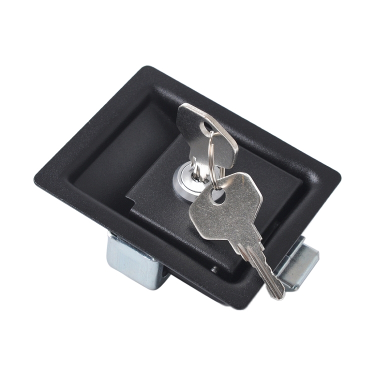 Black Paddle Entry Door Latch & Keys Tool Box for Trailer / Yacht ...