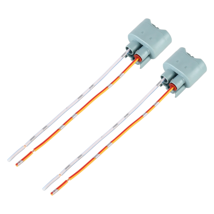 1 Pair 9005 Bulb Holder Base Female Socket with Cable for Honda - Buy ...