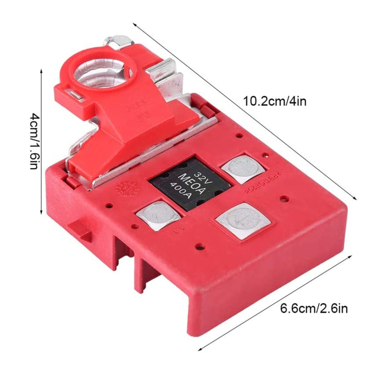 Car Battery Distribution Terminal 32V 400A Quick Release Fused Clamps ...