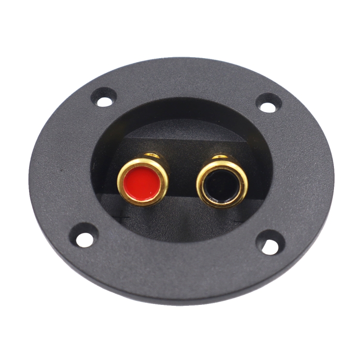 2 in 1 / Set Car Double Binding Round Gold Plate Push Spring Loaded ...
