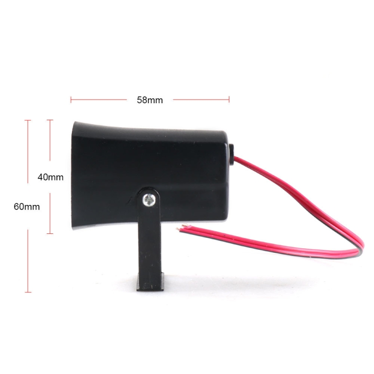 Car 12V Reversing Warning Siren Backup Sound Beep Alarms Horn - Buy ...