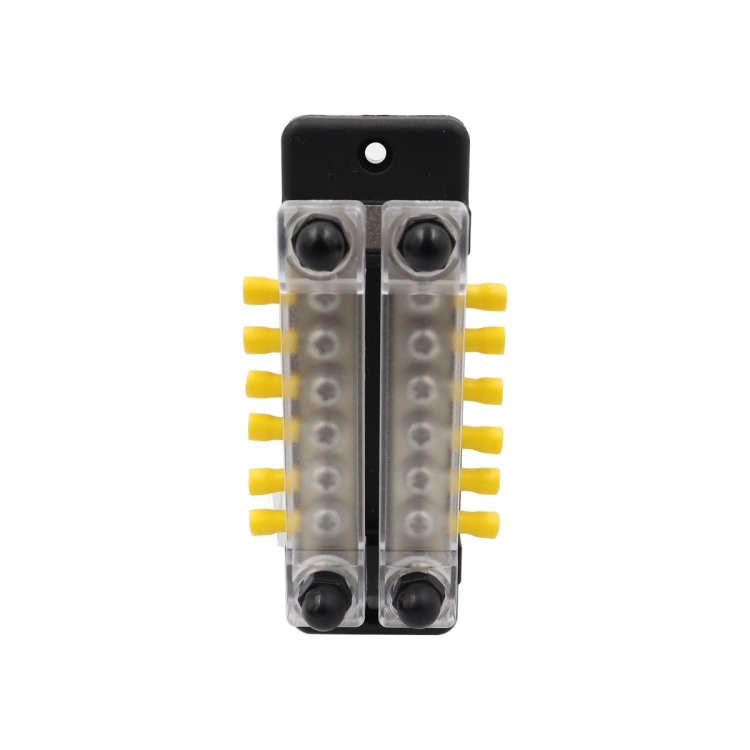 CP-3024 150A 12-48V RV Yacht Double-row 6-way Busbar with Ring ...