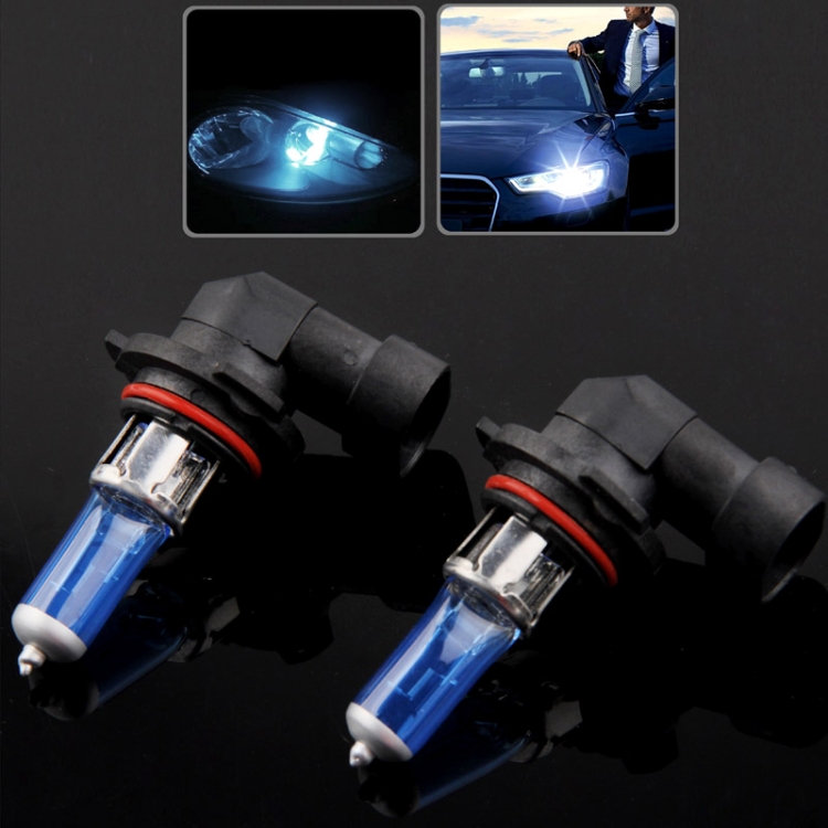 Halogen Bulb, Super White Car Headlight Bulb, 12 V / 55W, 6000K 1700 LM ...