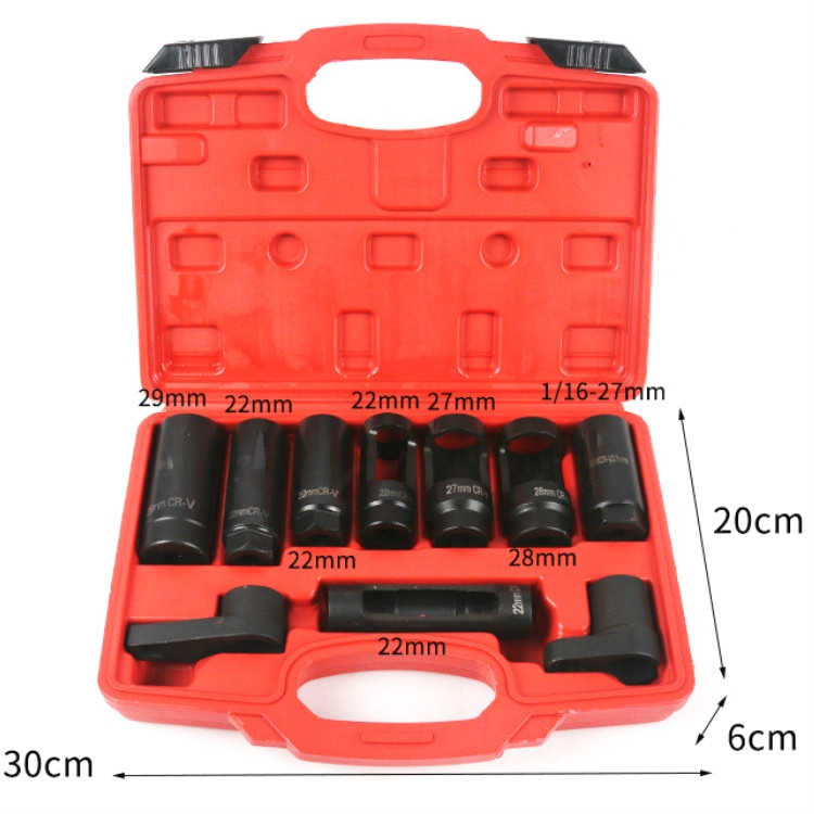 10 In 1 Oxygen Sensor Sleeve Removal Tool Wrench Set - Buy Online at ...