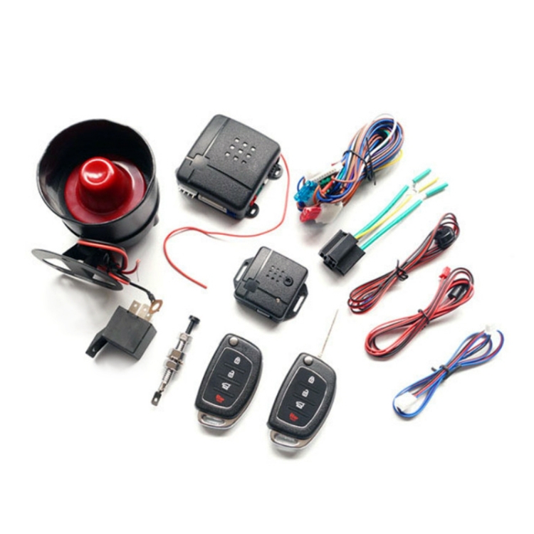 2 Set Car Alarm One-Way Alarm Mobile Phone APP Bluetooth Control ...