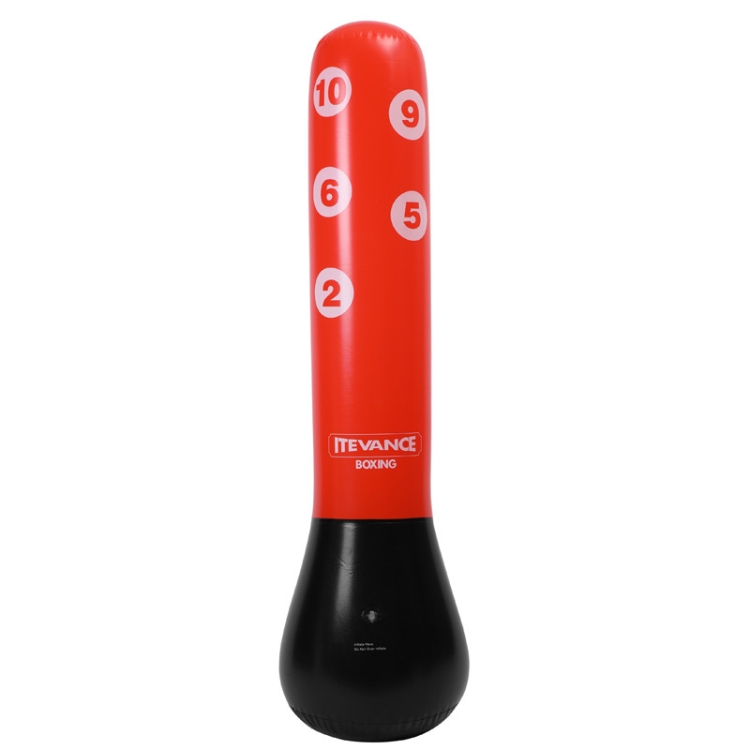 PVC Children Vertical Inflatable Punching Bag Boxing Column Tumbler ...