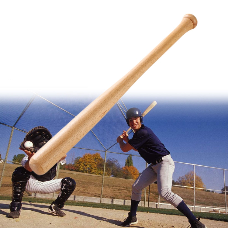 Heavy-Duty Solid Wood Baseball Bat - Buy Online at Best Price in UAE ...