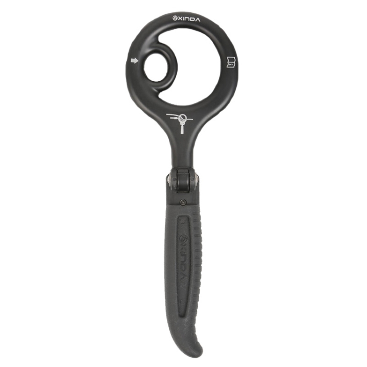 XINDA H9735 9-Ring Descender Mountaineering Rock Climbing Equipment ...