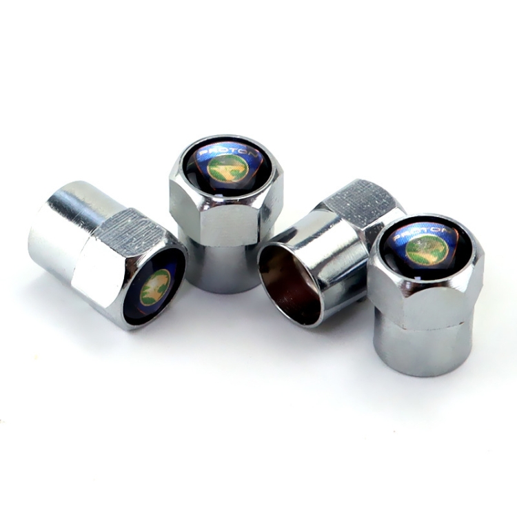4pcs /Set Car Labeled Metal Tire Valve Caps Automobile Universal ...