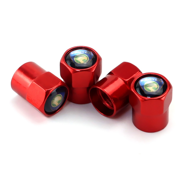 4pcs /Set Car Labeled Metal Tire Valve Caps Automobile Universal ...