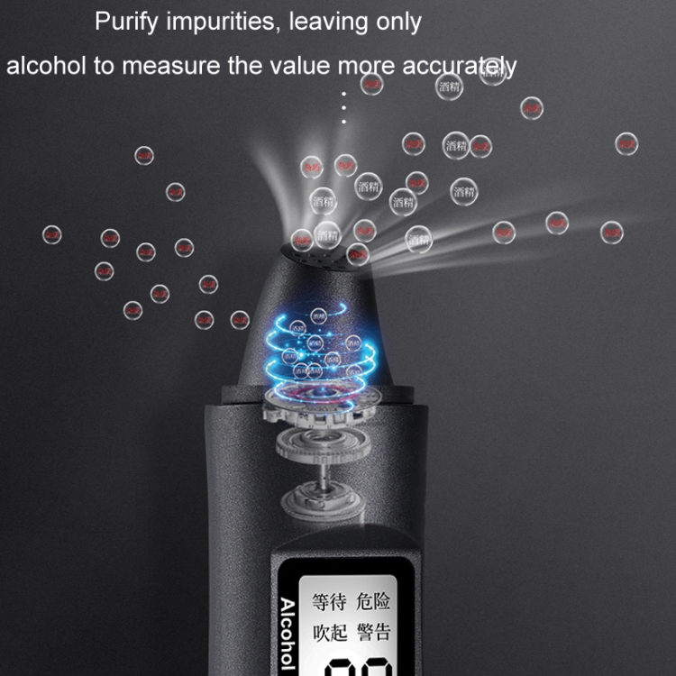 Car-Mounted Portable Air-Inhalation Alcohol Tester - Buy Online at Best ...
