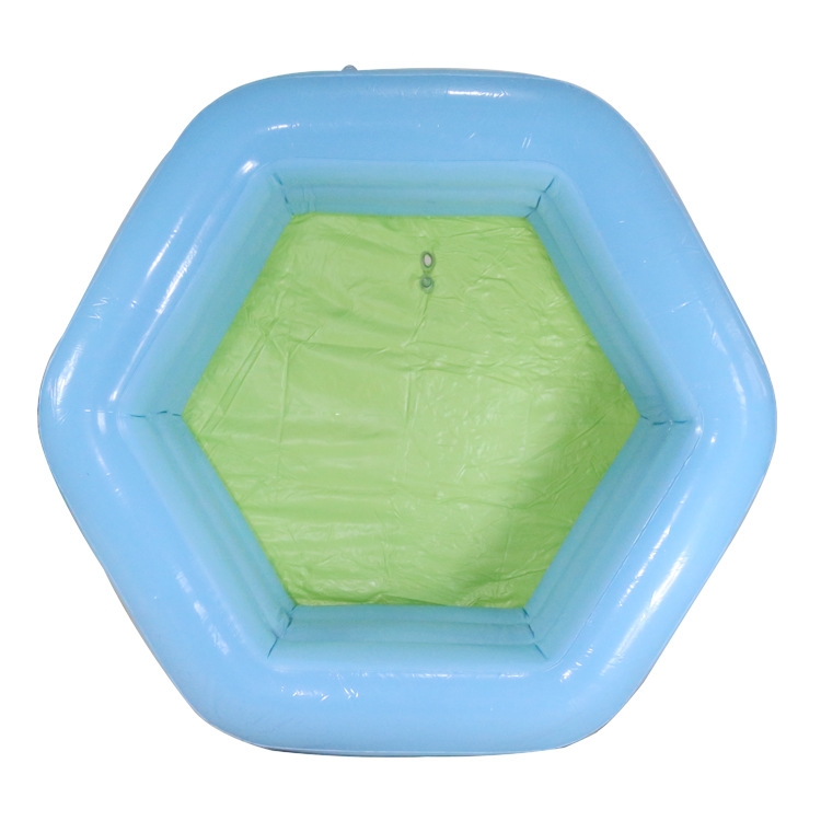 Children Inflatable Swimming Pool Baby Paddling Pool Family Hexagonal ...