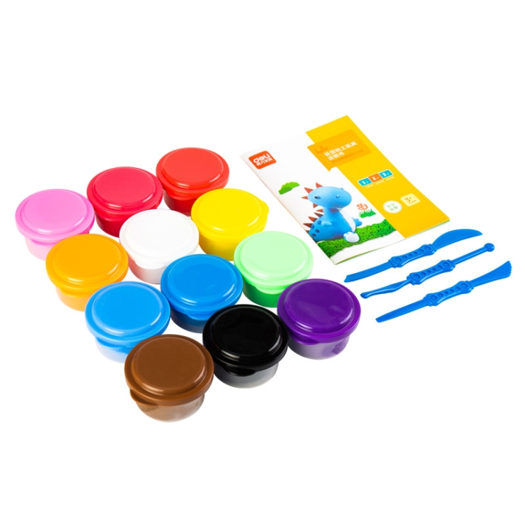 Deli Super Light Clay Tool Set Children Toy Mud Light Clay - Buy Online ...