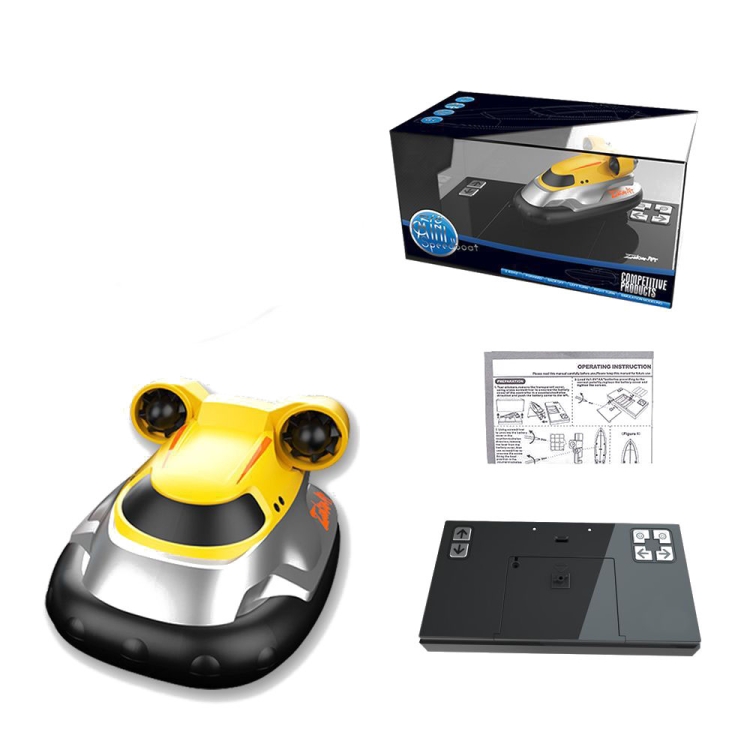 Children 2.4G Wireless Mini Remote Control Boat Toy Electric Hovercraft ...